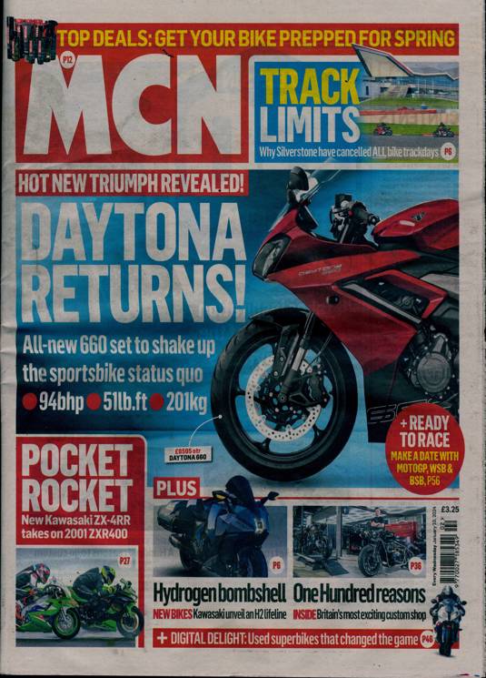 Motorcycle News Magazine Subscription | Buy at Newsstand.co.uk ...