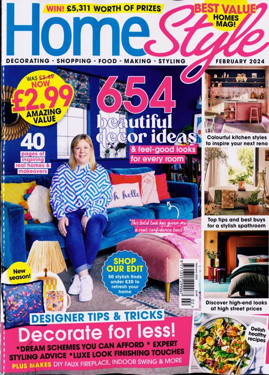 Homestyle Magazine Subscription | Buy at Newsstand.co.uk | DIY