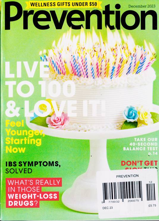 Prevention Magazine Subscription | Buy at Newsstand.co.uk | General Women's