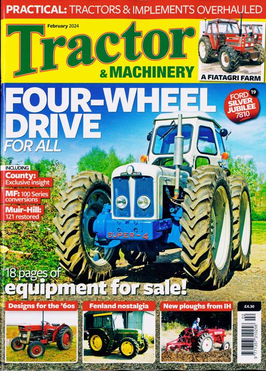 Tractor And Machinery Magazine Subscription | Buy at Newsstand.co.uk ...