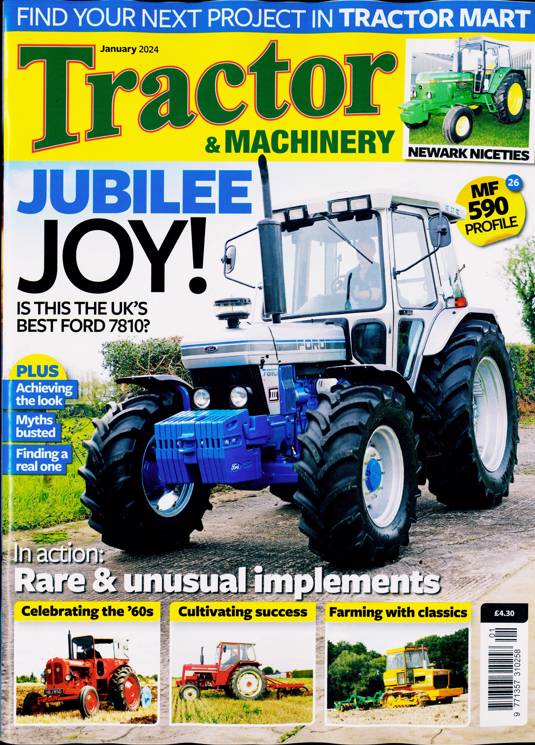 Tractor And Machinery Magazine Subscription | Buy at Newsstand.co.uk ...