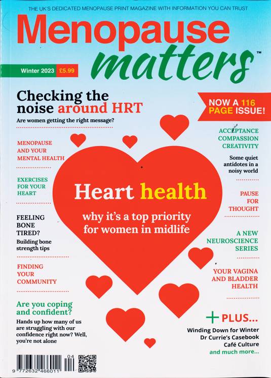 Menopause Matters Magazine Subscription | Buy at Newsstand.co.uk ...