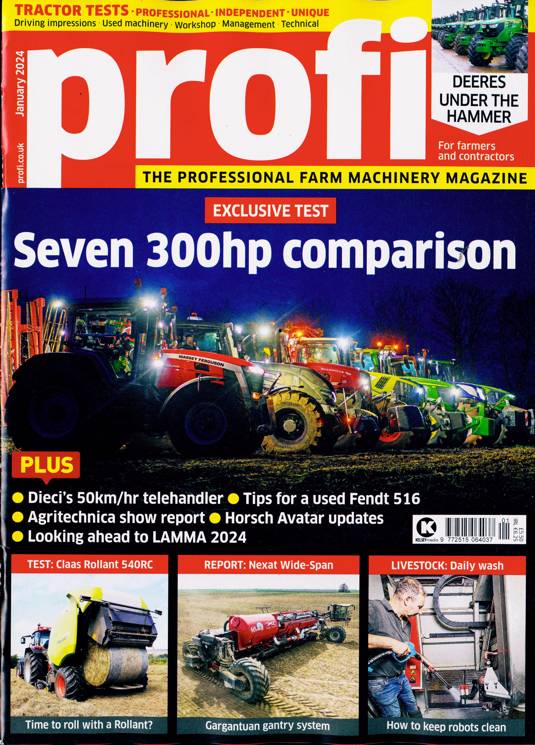 Profi Tractors Magazine Subscription | Buy at Newsstand.co.uk | Agriculture