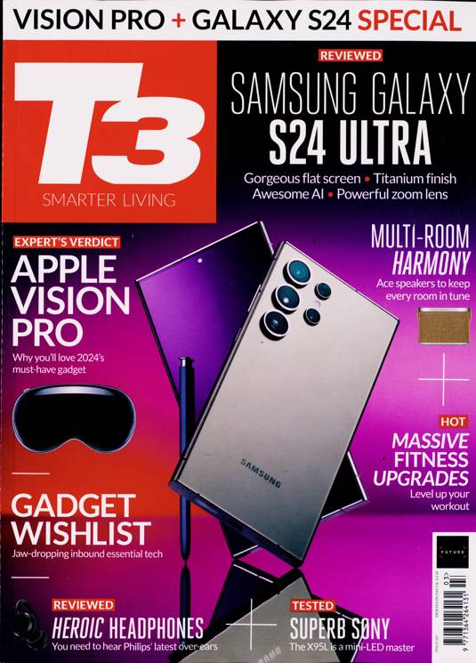 T3 Magazine Subscription | Buy at Newsstand.co.uk | Tech & Gadget