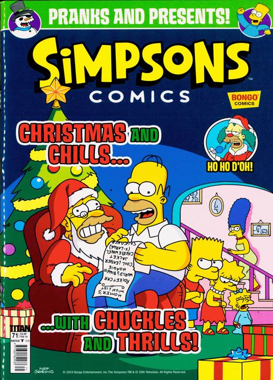 Simpsons The Comic Magazine Subscription | Buy at Newsstand.co.uk | Comics