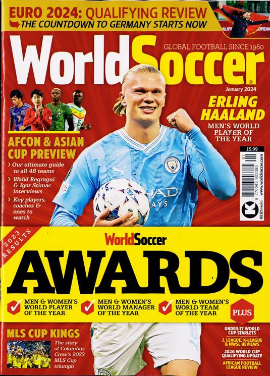 World Soccer Magazine Subscription | Buy at Newsstand.co.uk | Football