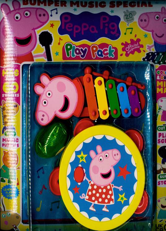 Peppa Pig Play Pack Magazine Subscription | Buy at Newsstand.co.uk ...