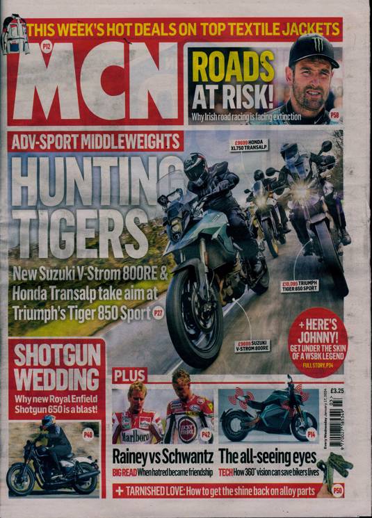 Motorcycle News Magazine Subscription | Buy at Newsstand.co.uk ...