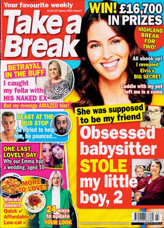 Take A Break Magazine Subscription | Buy at Newsstand.co.uk | Women's ...