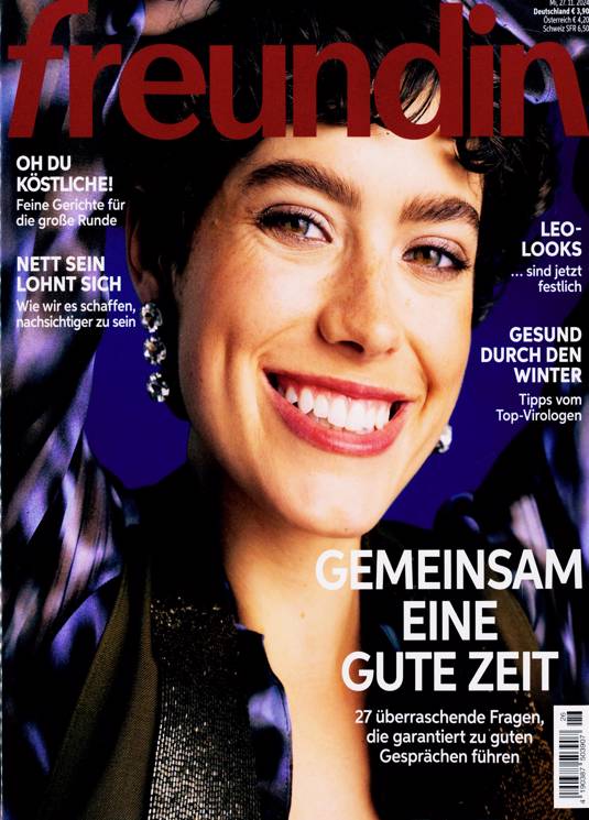 Freundin Magazine Subscription | Buy at Newsstand.co.uk | German