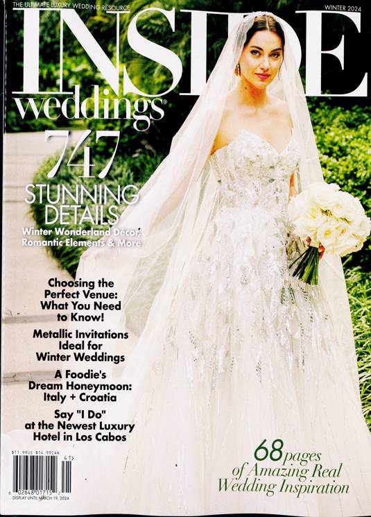 Inside Weddings Magazine Subscription | Buy at Newsstand.co.uk | Brides ...