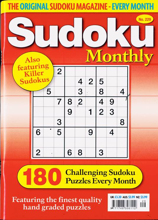 Sudoku Monthly Magazine Subscription | Buy at Newsstand.co.uk | Sudoku