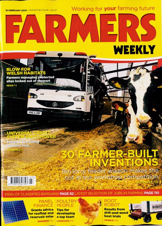 Farmers Weekly Magazine Subscription | Buy at Newsstand.co.uk | Agriculture