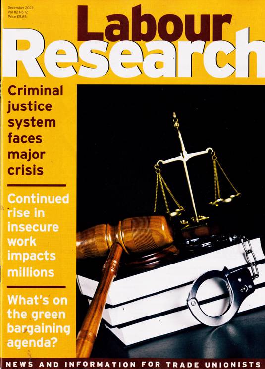 Labour Research Magazine Subscription | Buy at Newsstand.co.uk | Political