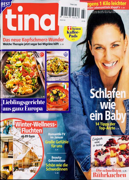 Tina Magazine Subscription | Buy at Newsstand.co.uk | German