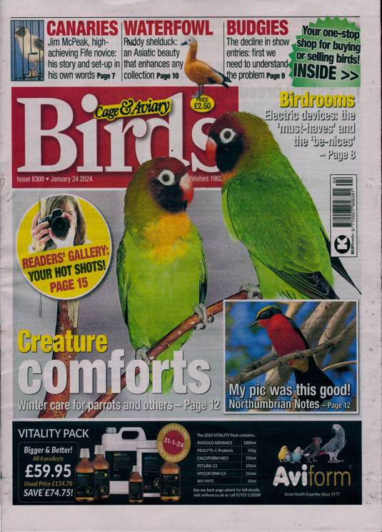 Cage And Aviary Birds Magazine Subscription | Buy at Newsstand.co.uk ...