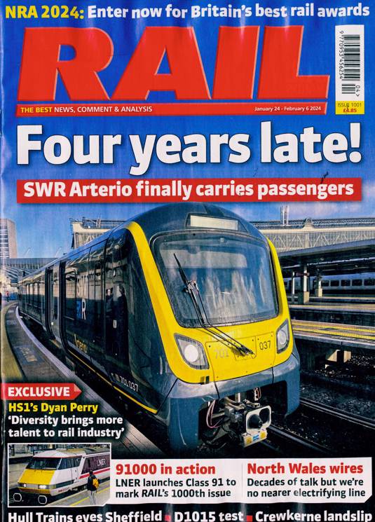 Rail Magazine Subscription | Buy at Newsstand.co.uk | Railways