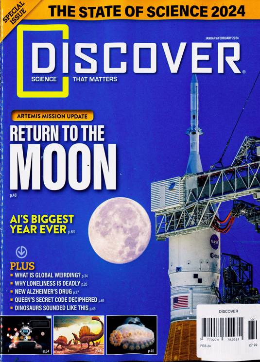 Discover Magazine Subscription | Buy at Newsstand.co.uk | Science