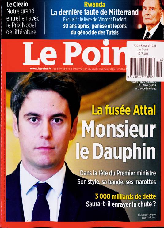 Le Point Magazine Subscription | Buy at Newsstand.co.uk | French