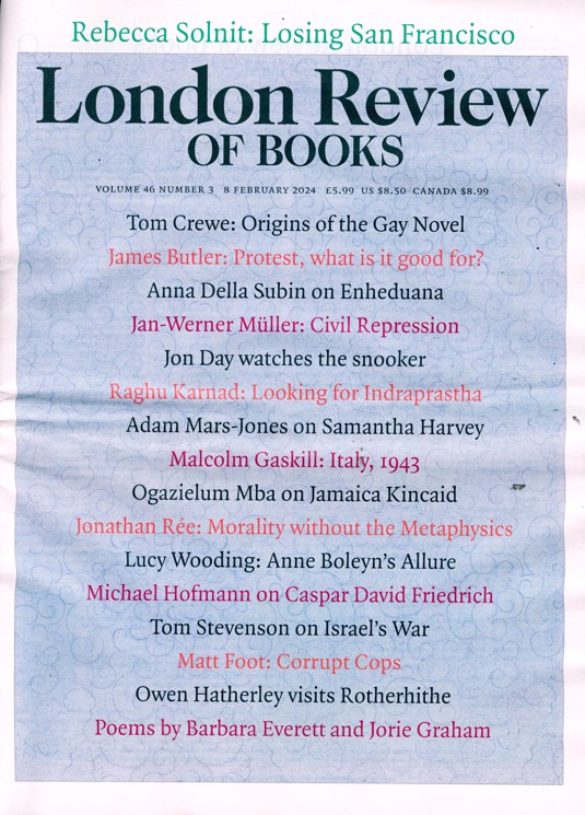 London Review Of Books Magazine Subscription | Buy at Newsstand.co.uk ...