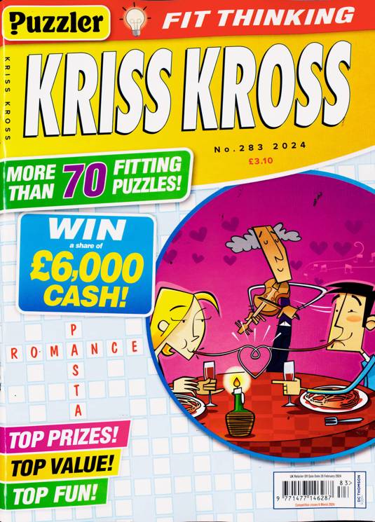 Puzzler Kriss Kross Magazine Subscription | Buy at Newsstand.co.uk ...