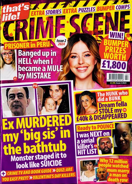 Thats Life Crime Scene Magazine Subscription | Buy at Newsstand.co.uk ...