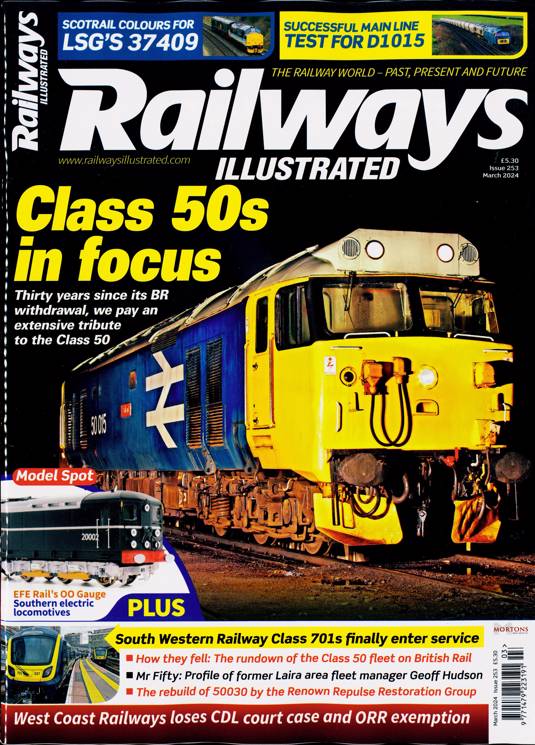 Railways Illustrated Magazine Subscription | Buy at Newsstand.co.uk ...