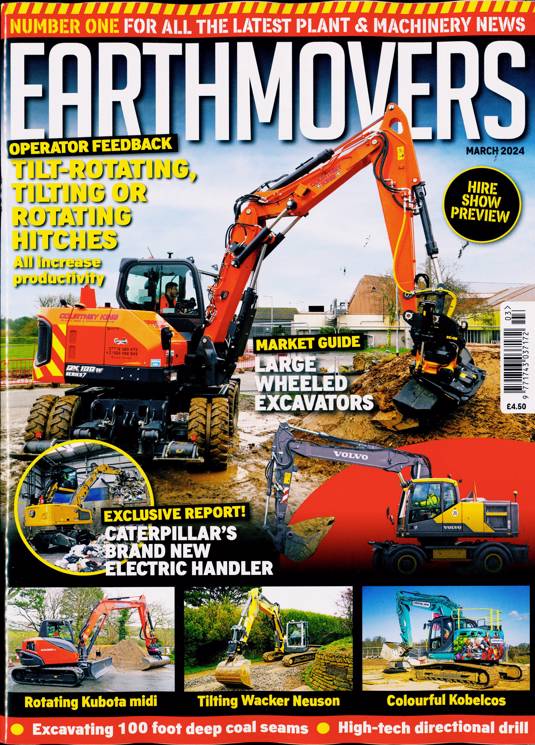 Earthmovers Magazine Subscription | Buy at Newsstand.co.uk | Construction