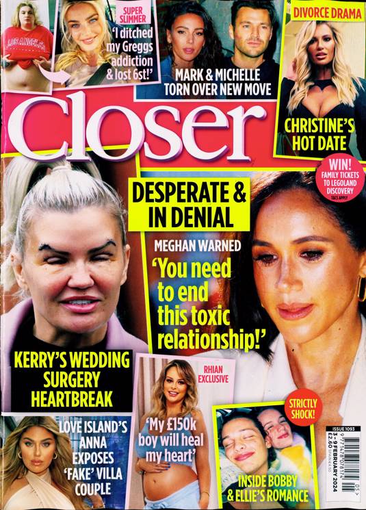 Closer Magazine Subscription | Buy at Newsstand.co.uk | Women's Weekly