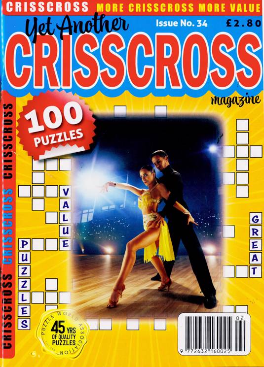 Yet Another Criss Cross Mag Magazine Subscription | Buy at Newsstand.co ...