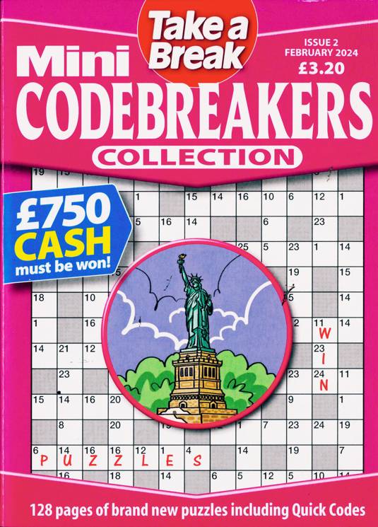 Tab Mini Codebreakers Coll Magazine Subscription | Buy at Newsstand.co.uk | Codeword