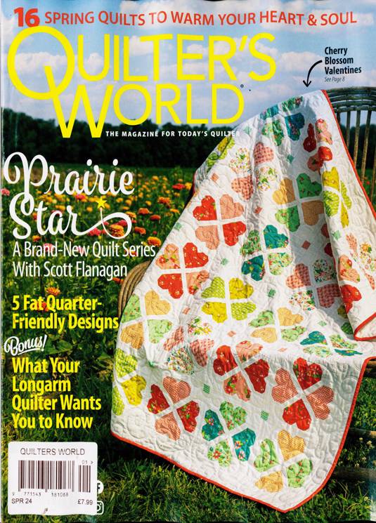 Quilters World Magazine Subscription | Buy at Newsstand.co.uk | Quilting