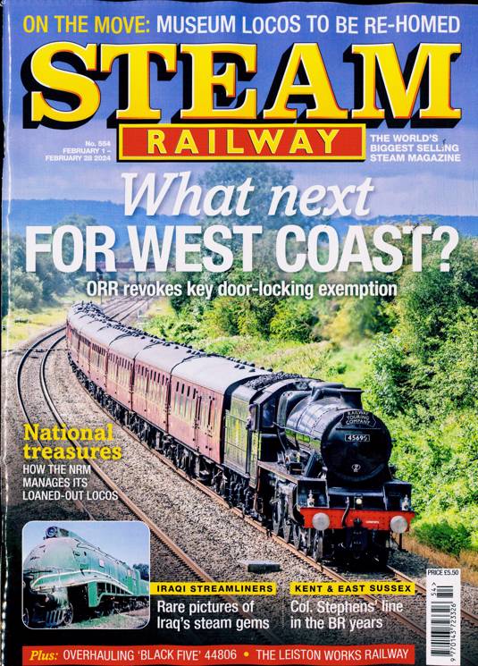 Steam Railway Magazine Subscription | Buy at Newsstand.co.uk | Railways