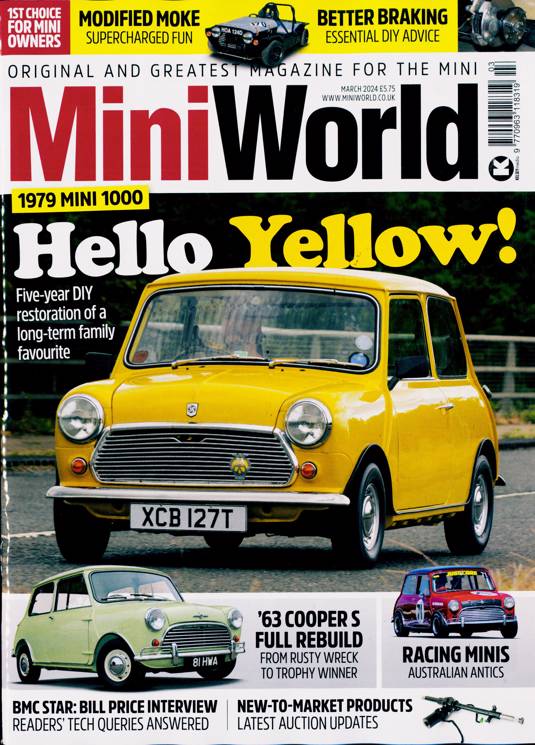 Mini World Magazine Subscription | Buy at Newsstand.co.uk | Marque Specific