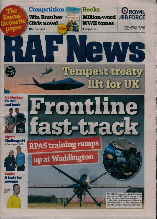 Raf News Magazine Subscription | Buy at Newsstand.co.uk | Military