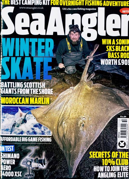 Sea Angler Magazine Subscription | Buy at Newsstand.co.uk | Sea Fishing