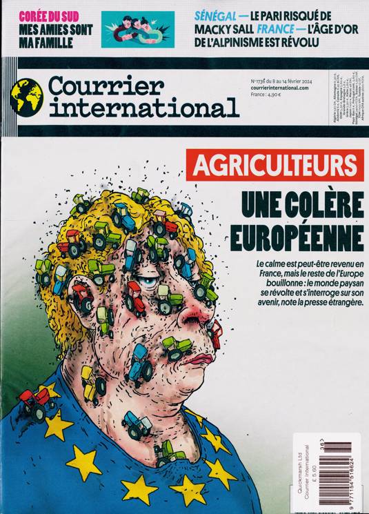 Courrier International Magazine Subscription | Buy at Newsstand.co.uk ...