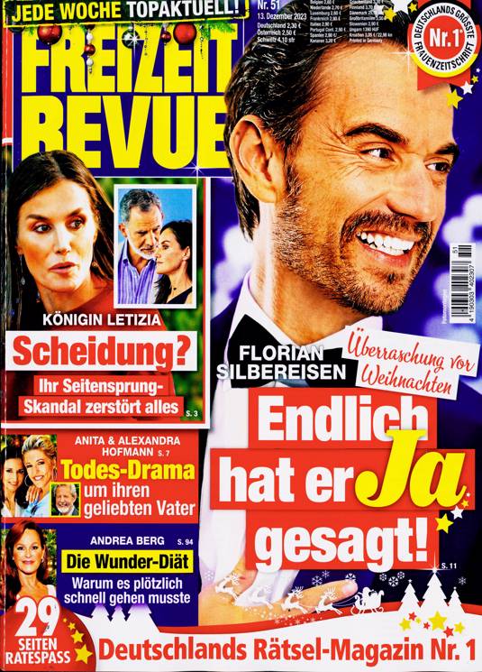 Freizeit Revue Magazine Subscription | Buy at Newsstand.co.uk | German