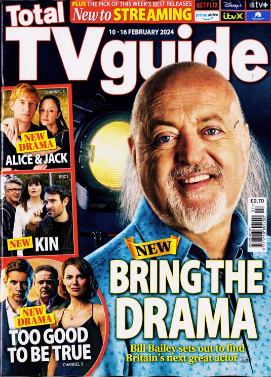 Total Tv Guide England Magazine Subscription | Buy at Newsstand.co.uk ...