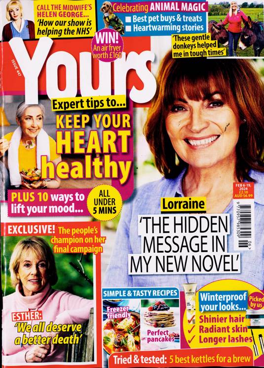 Yours Magazine Subscription | Buy at Newsstand.co.uk | Older Women's