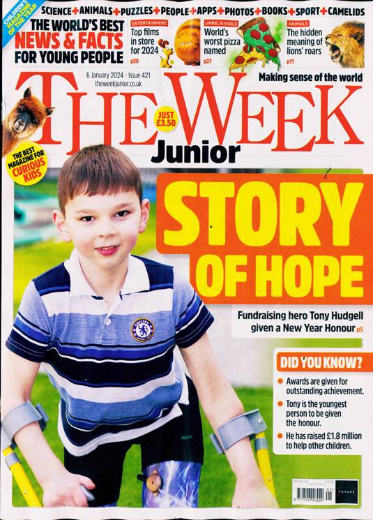 The Week Junior Magazine Subscription | Buy at Newsstand.co.uk | UK ...