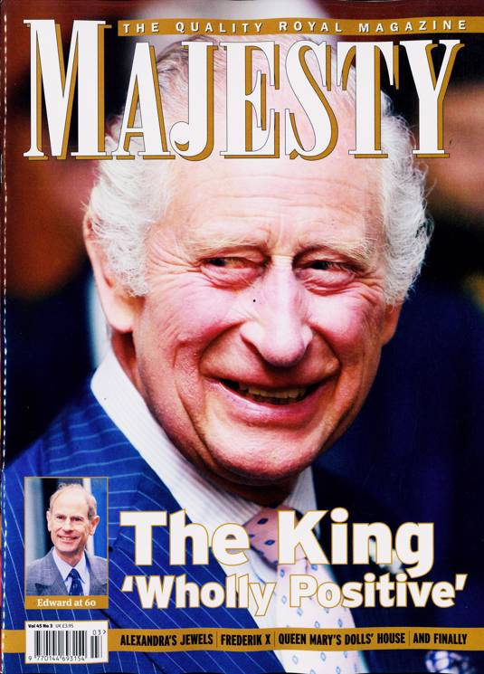 Majesty Magazine Subscription | Buy at Newsstand.co.uk | Royalty