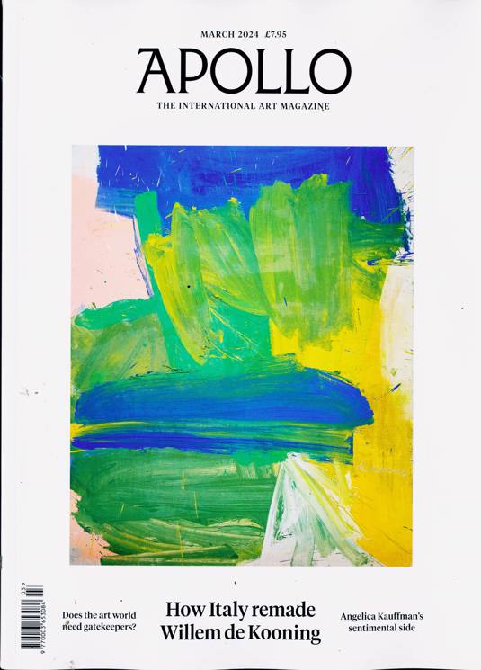 Apollo Magazine Subscription | Buy at Newsstand.co.uk | Visual Arts