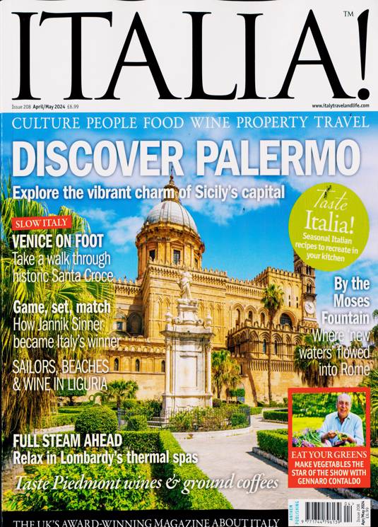 Italia! Magazine Subscription | Buy at Newsstand.co.uk | Holiday & Travel