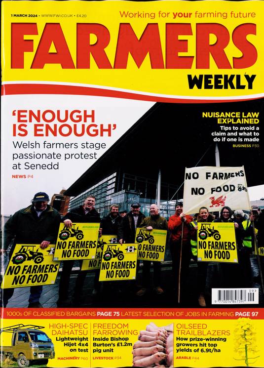 Farmers Weekly Magazine Subscription | Buy at Newsstand.co.uk | Agriculture