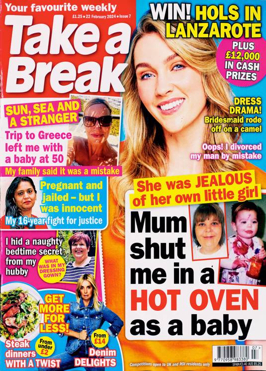 Take A Break Magazine Subscription | Buy at Newsstand.co.uk | Women's ...