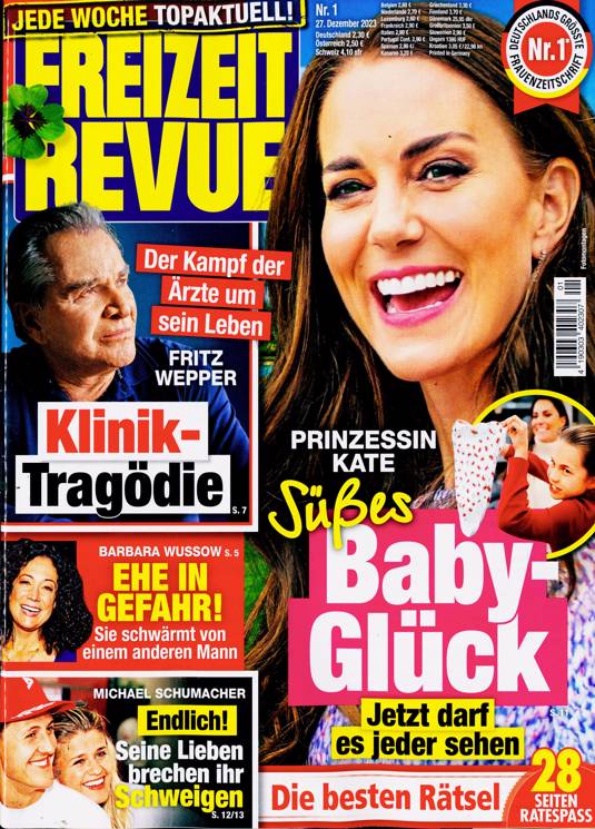 Freizeit Revue Magazine Subscription | Buy at Newsstand.co.uk | German