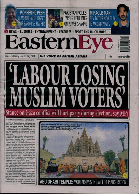 Eastern Eye Magazine Subscription | Buy at Newsstand.co.uk | Asian