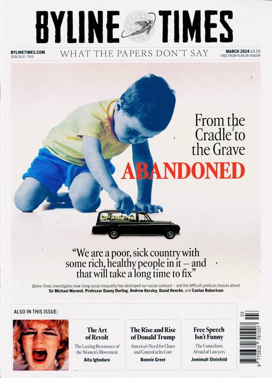 Byline Times Magazine Subscription | Buy at Newsstand.co.uk | UK ...