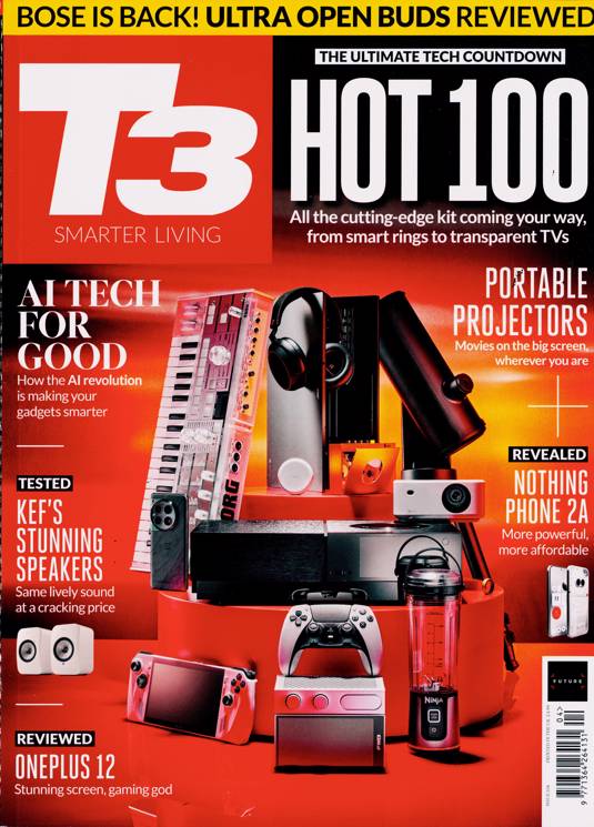 T3 Magazine Subscription | Buy at Newsstand.co.uk | Tech & Gadget